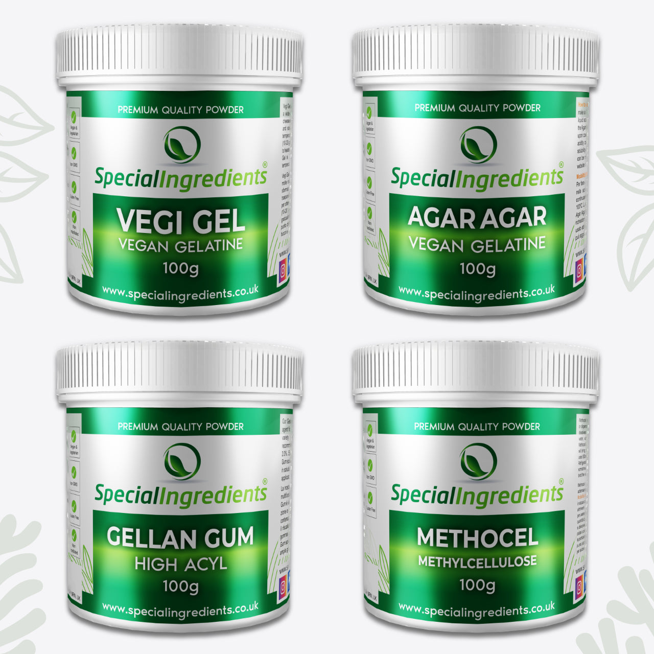 Gelling agents – Special Ingredients Europe