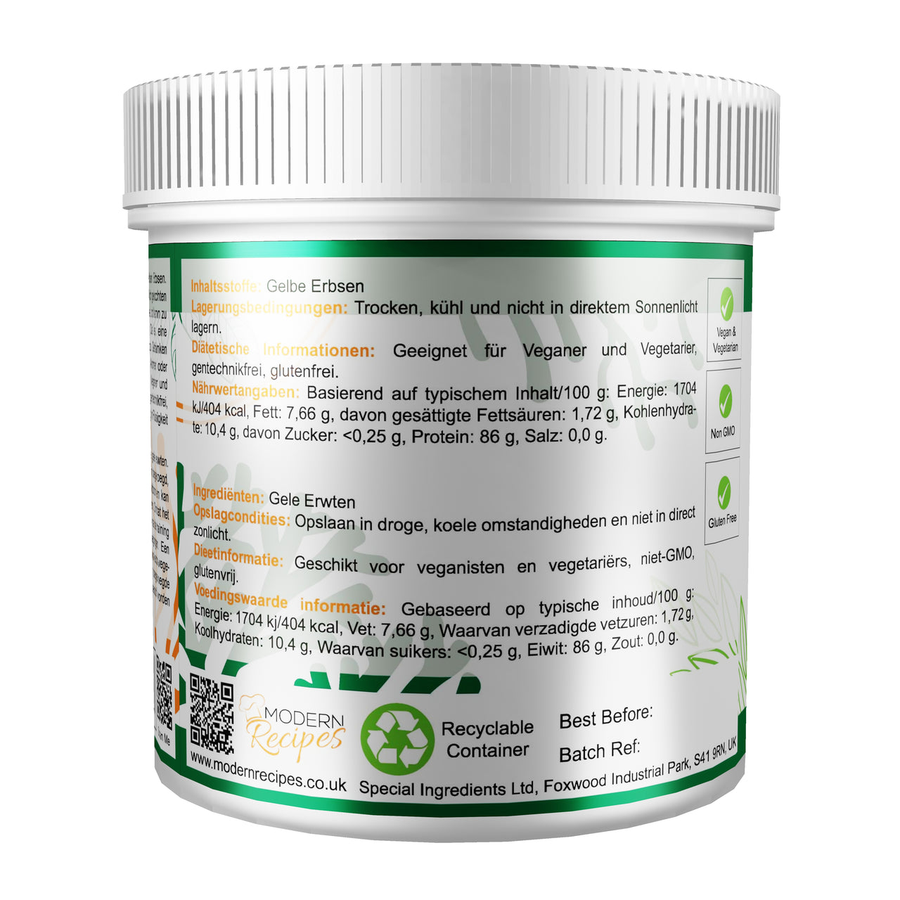 Pea Protein Powder – Special Ingredients Europe