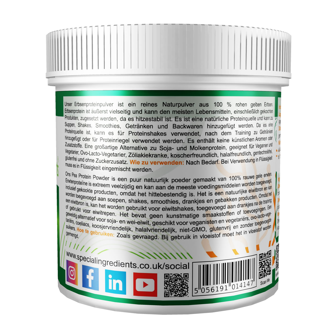 Pea Protein Powder – Special Ingredients Europe